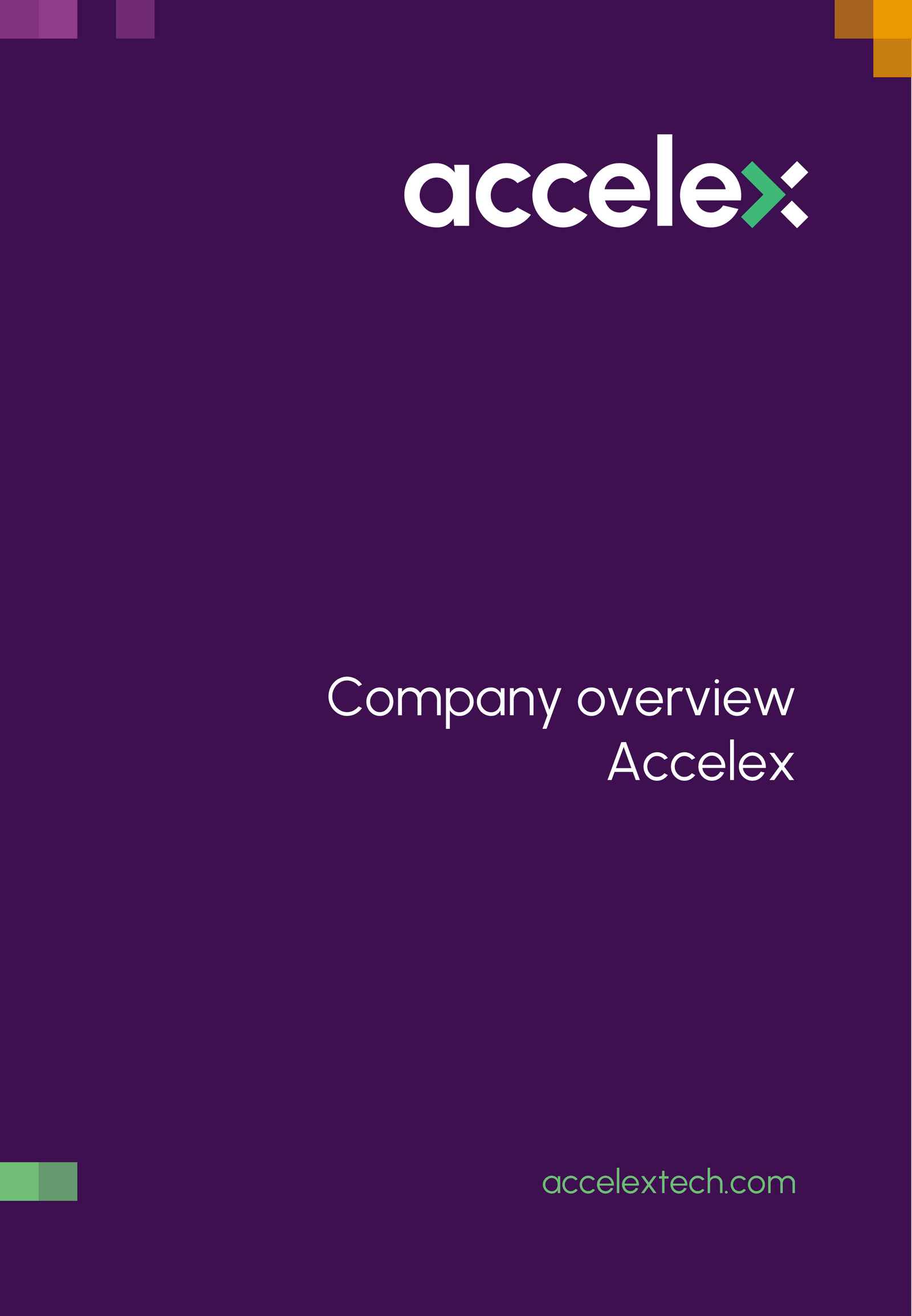 Accelex | Overview