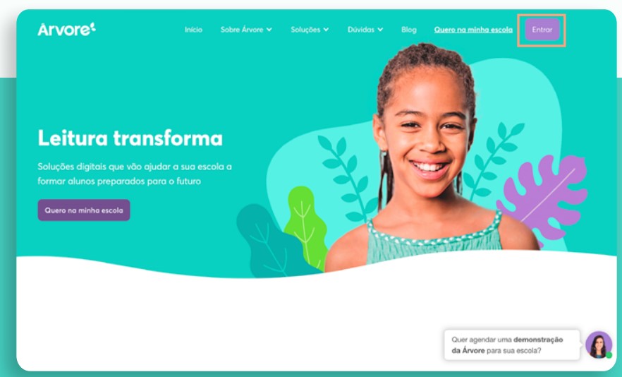 Central Árvore | Tutorial navegável