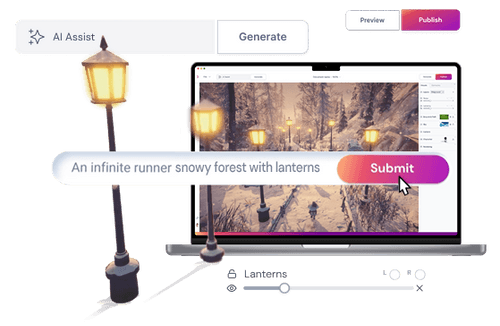 moonlander.ai - The first AI co-pilot for 3D game development