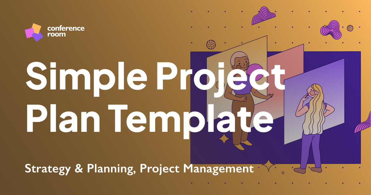 Simple Project Plan Template | The Conference Room