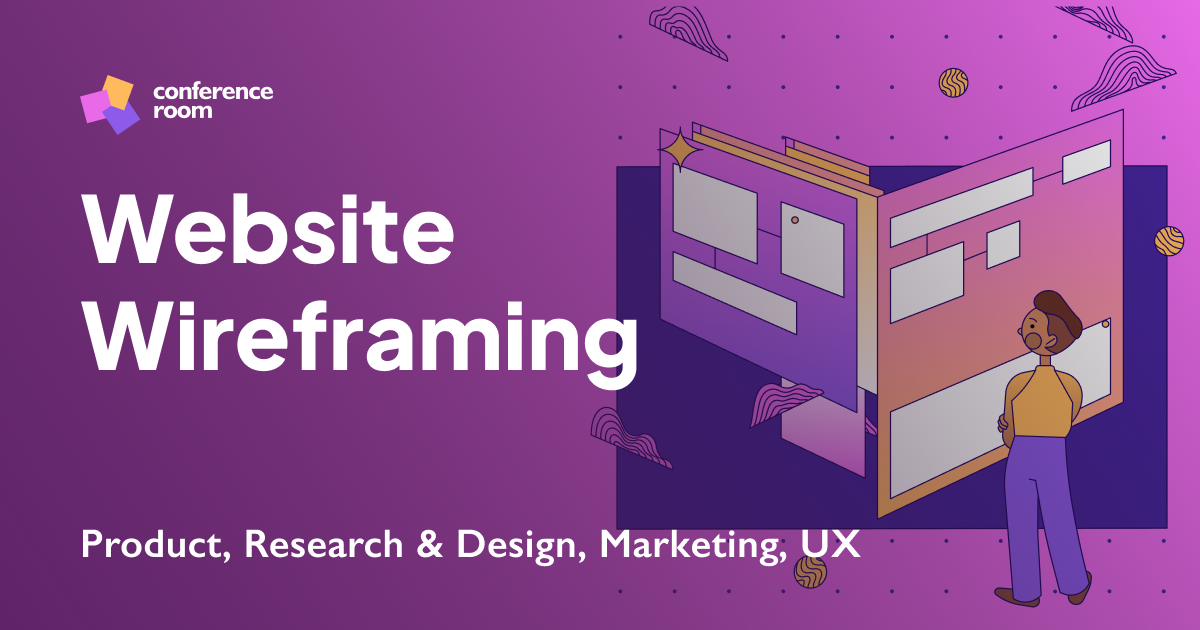 Website Wireframe Template & Example for Teams | The Conference Room