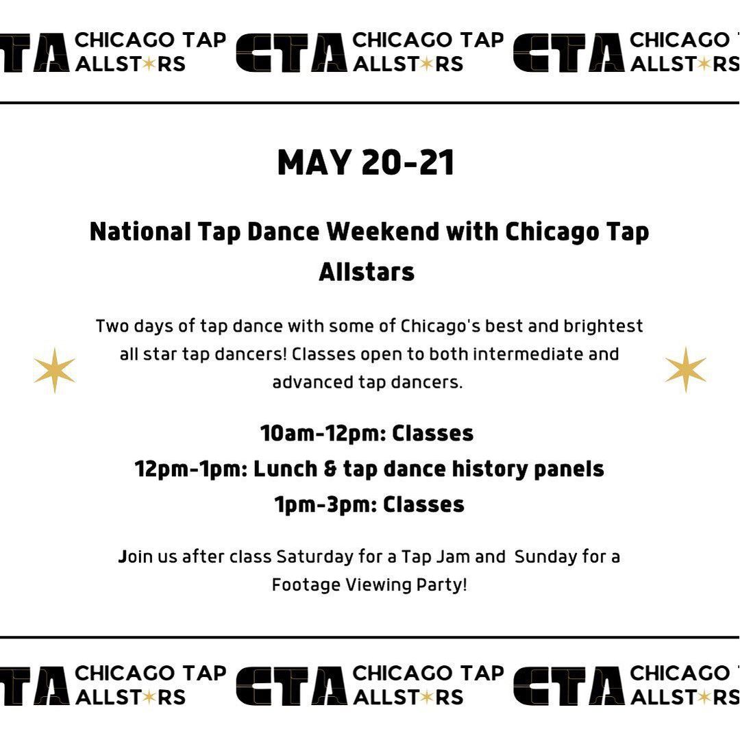 Chicago Tap AllStars May 20-21