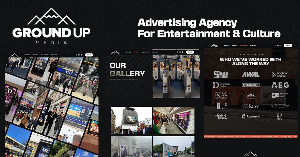 Ground Up Media | Advertising Agency For Entertainment & Culture