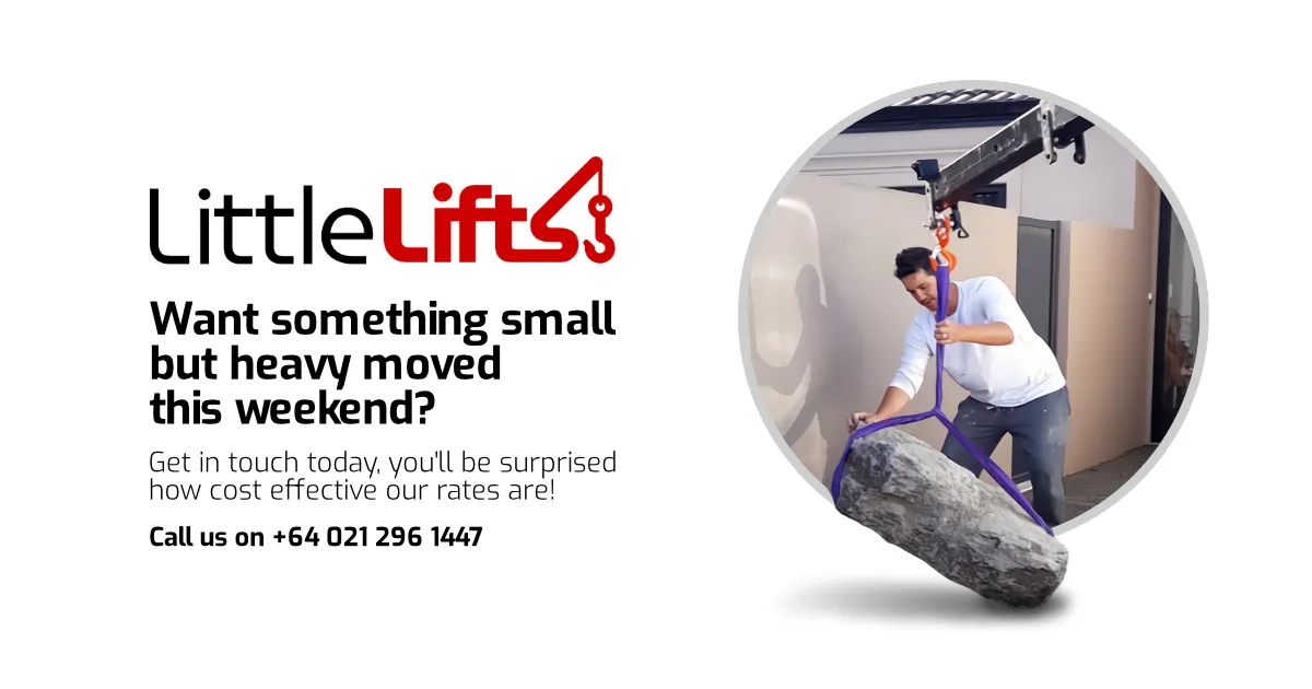 Tauranga Hiabs | Small lift sevices - Little Lifts