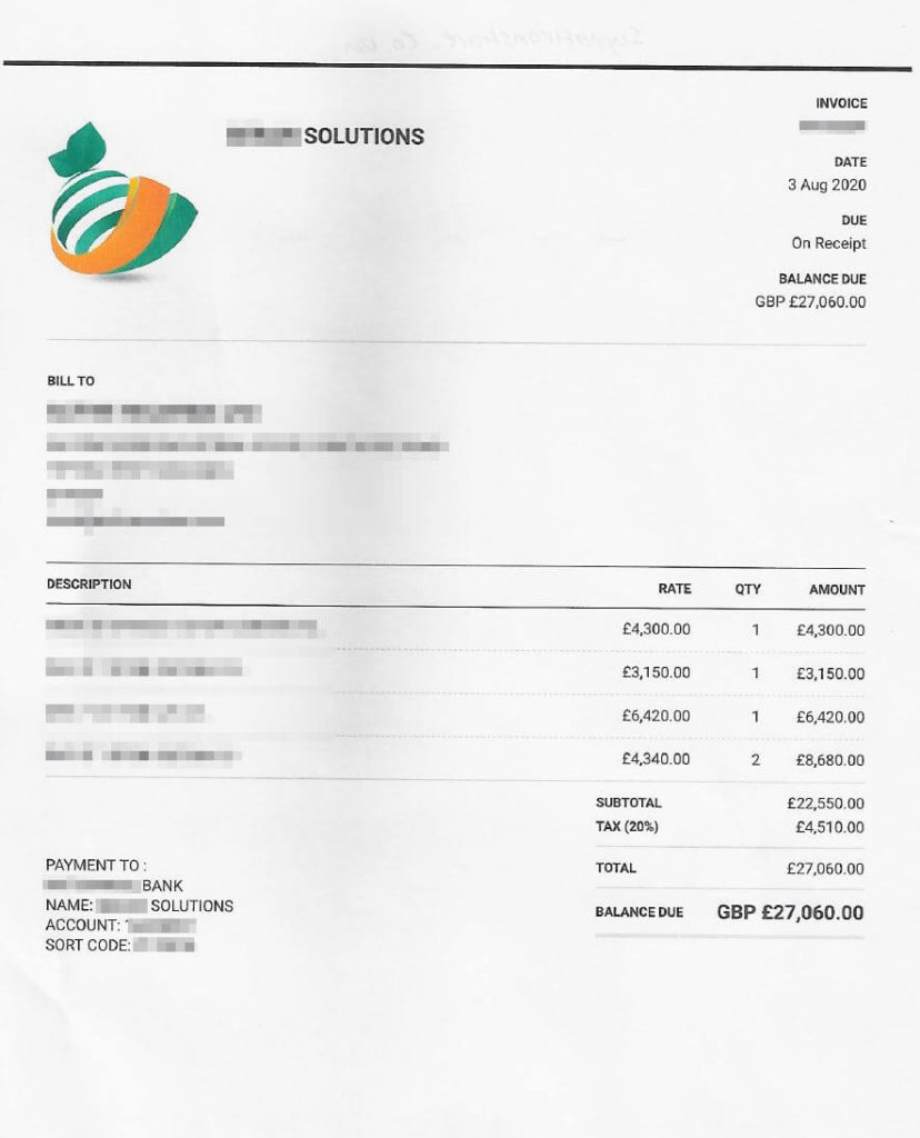 A Chain of Business Email Compromise and Phishing Attacks