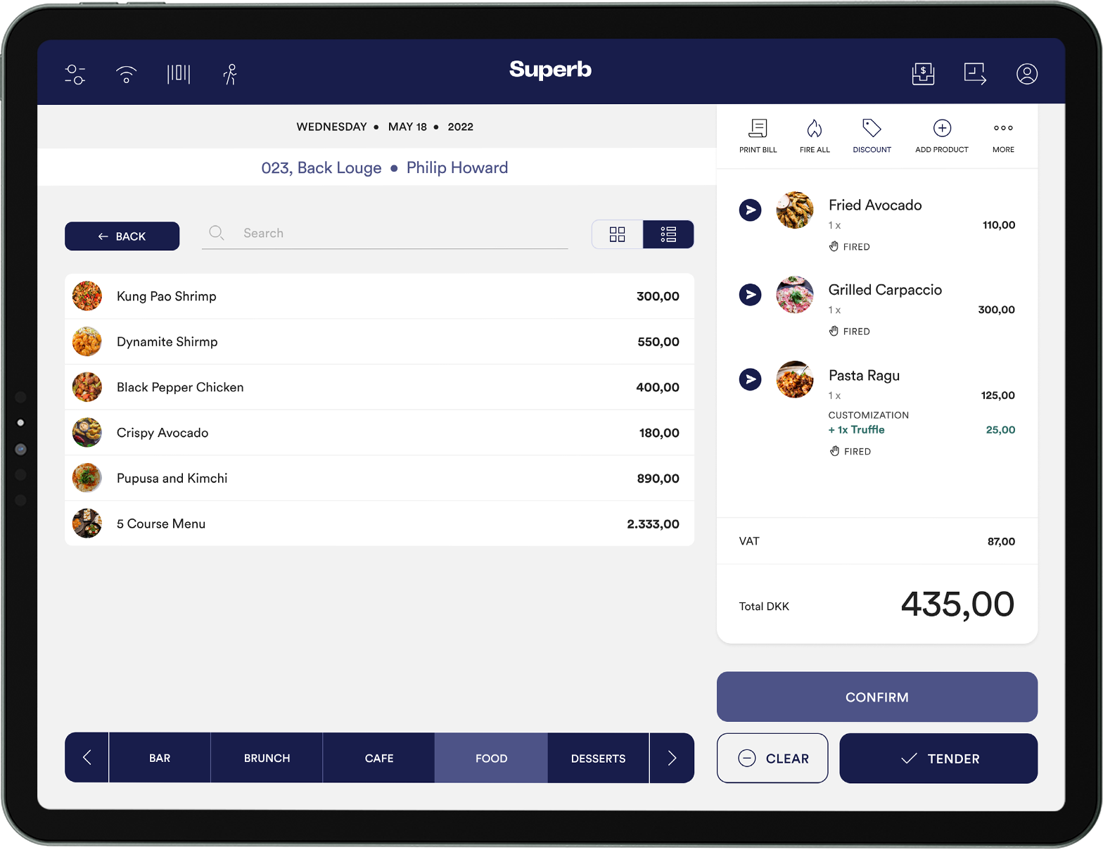 The ultimate POS system tailored to your restaurant