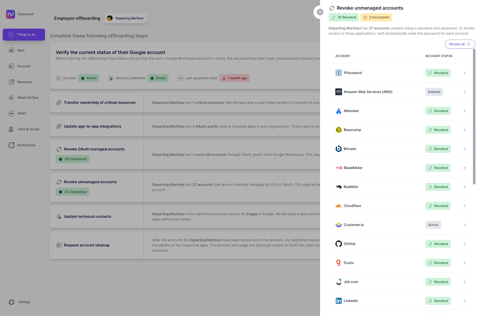 How to identify inactive and abandoned SaaS accounts with Nudge ...