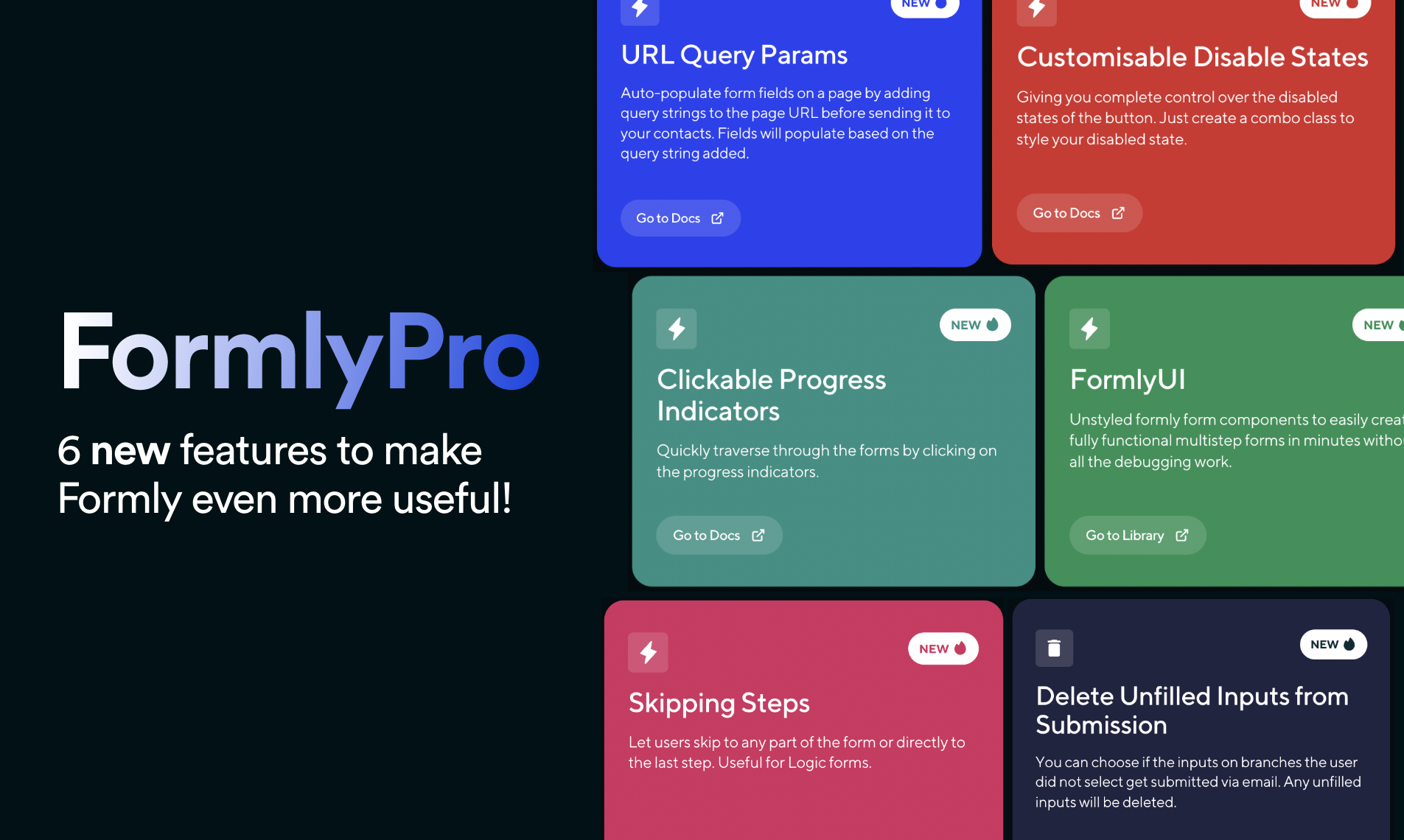 Formly Pro | Powerful Webflow Form Add-ons