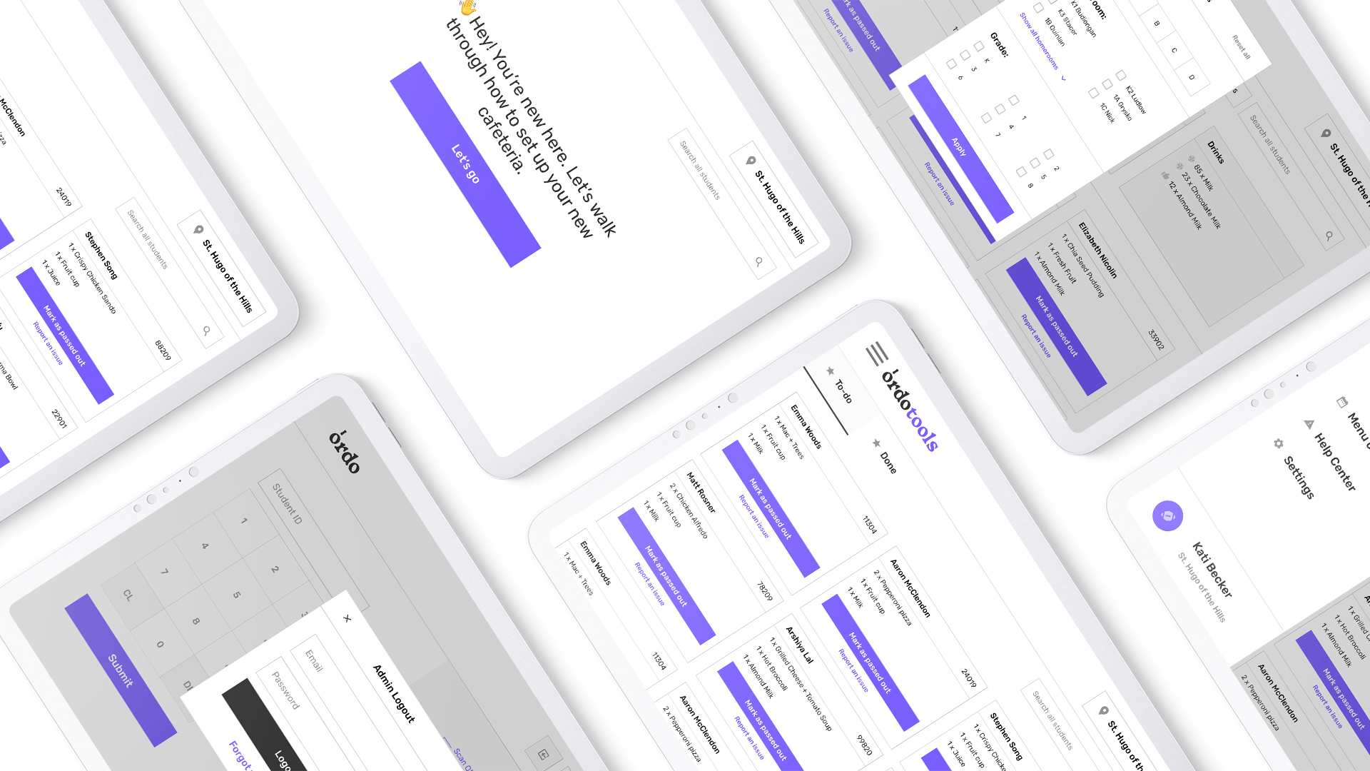 How Does Ordo Serve School Lunch?