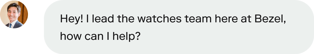 Bezel iOS App | Luxury Watch Marketplace | Buy, Sell, Trade