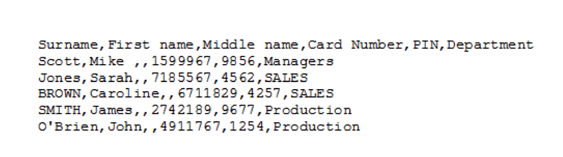 Paxton Importing and Exporting Net2 User Data | All Secure Security ...