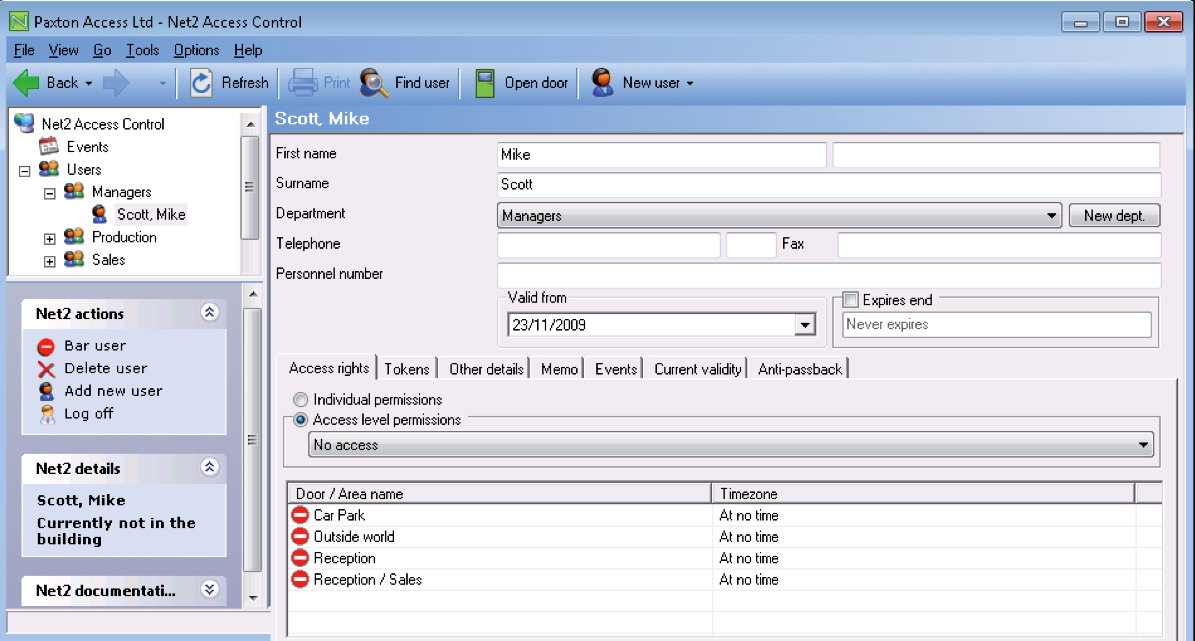 Paxton Importing and Exporting Net2 User Data | All Secure Security ...