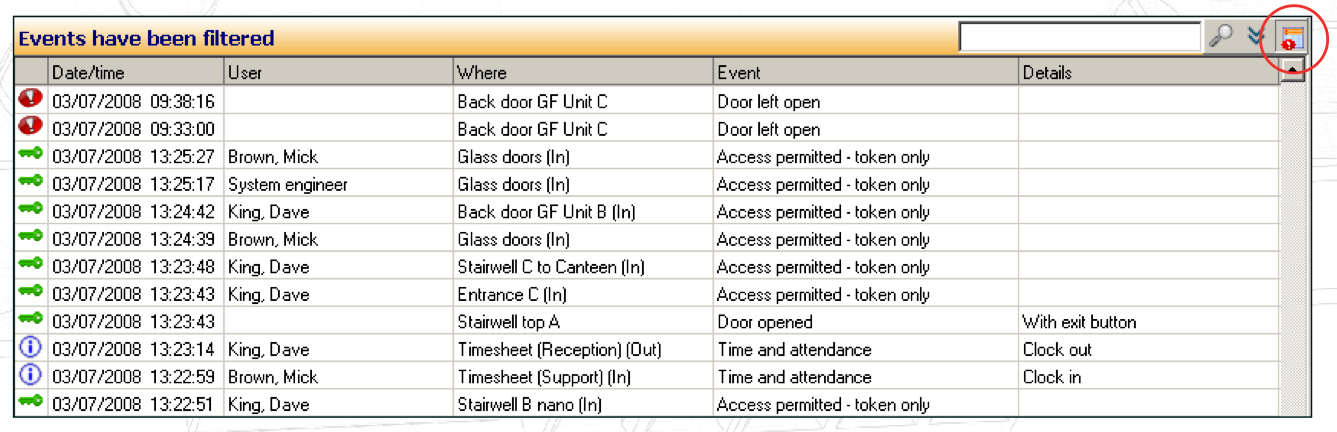 Paxton Net2 Events | All Secure Security Resources - Manuals & Pdf's