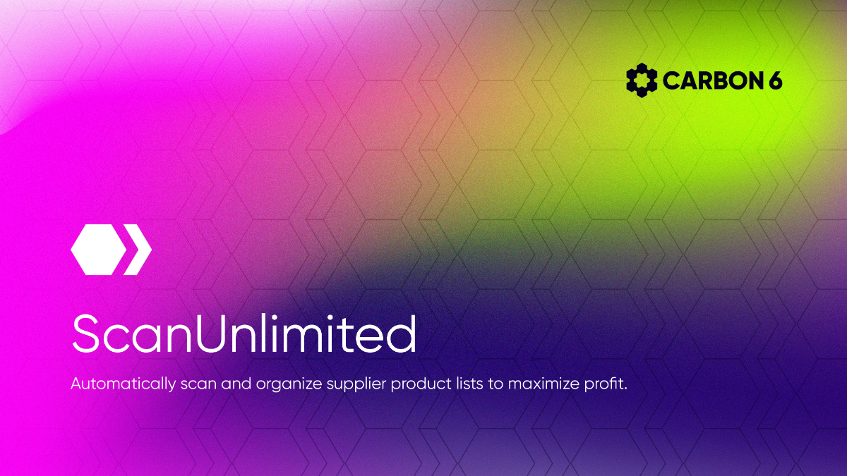 ScanUnlimited: Wholesale Amazon Product Scanner | Carbon6