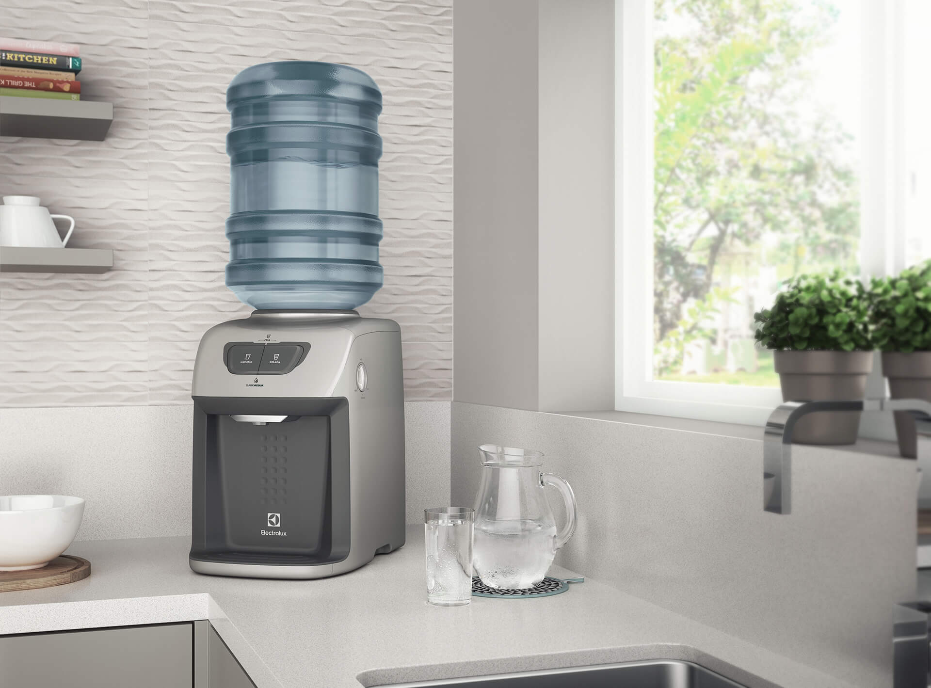 BC21X - Bebedouro de Água com Refrigeração por Compressor TurboAcqua