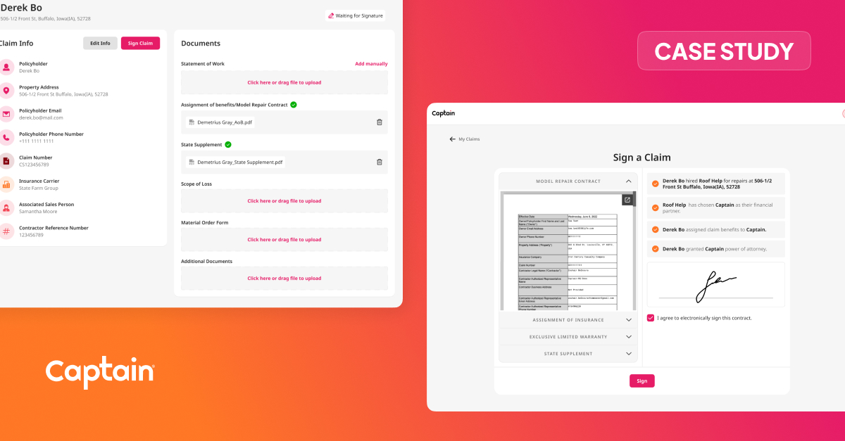 No-code case study: Captain