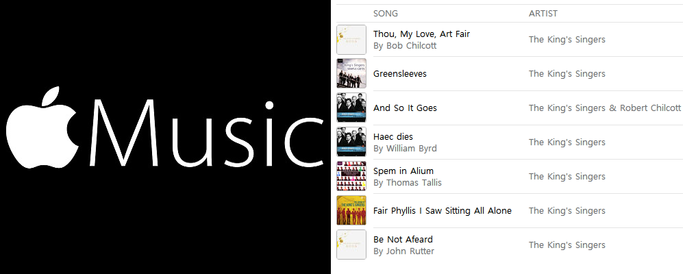 Apple Playlist: The King's Singers Essentials