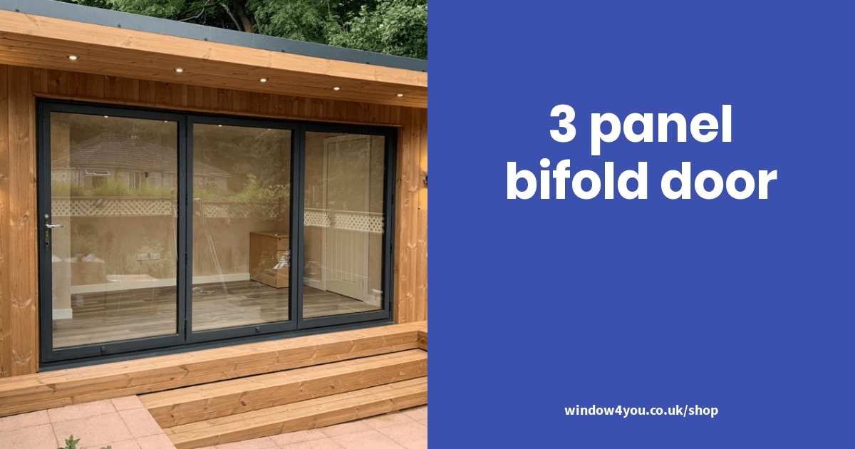 3 panel bifold door