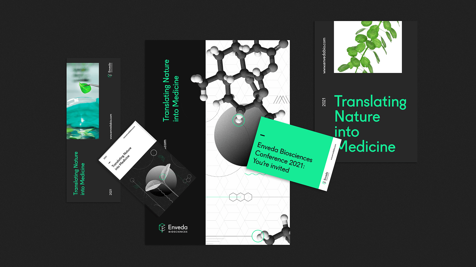 Enveda Biosciences | Visual Identity & Pitch Decks - Wunderdogs
