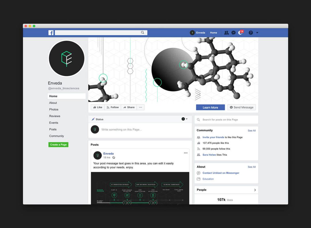 Enveda Biosciences | Visual Identity & Pitch Decks - Wunderdogs