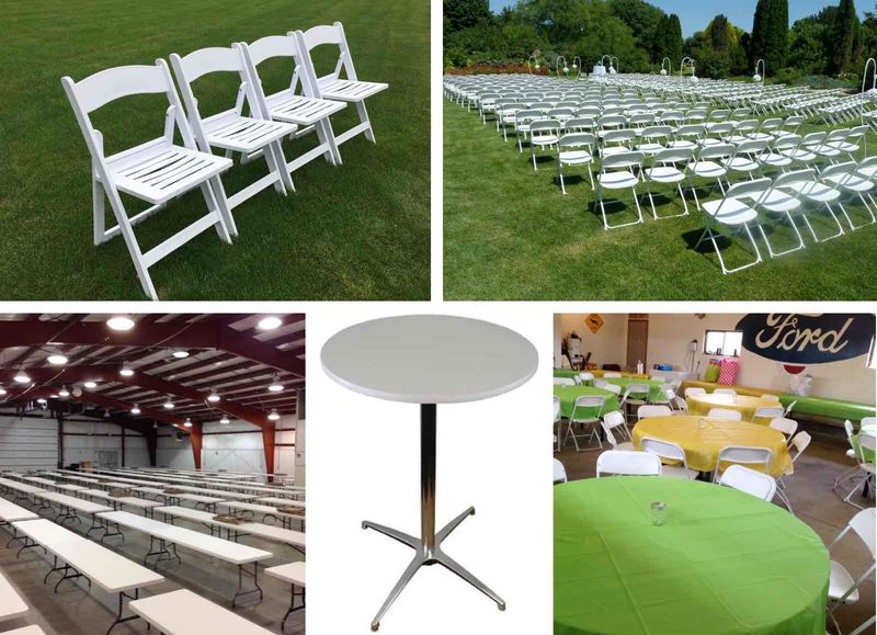 Table, Chair & Table Rentals - Kones Korner