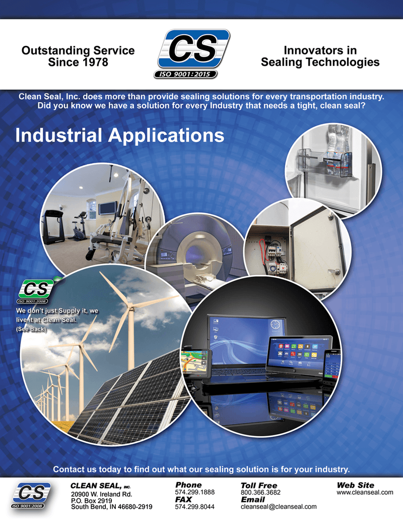 Clean Seal, Inc. #1 Extruded Rubber Seal and Automotive Hose Supplier