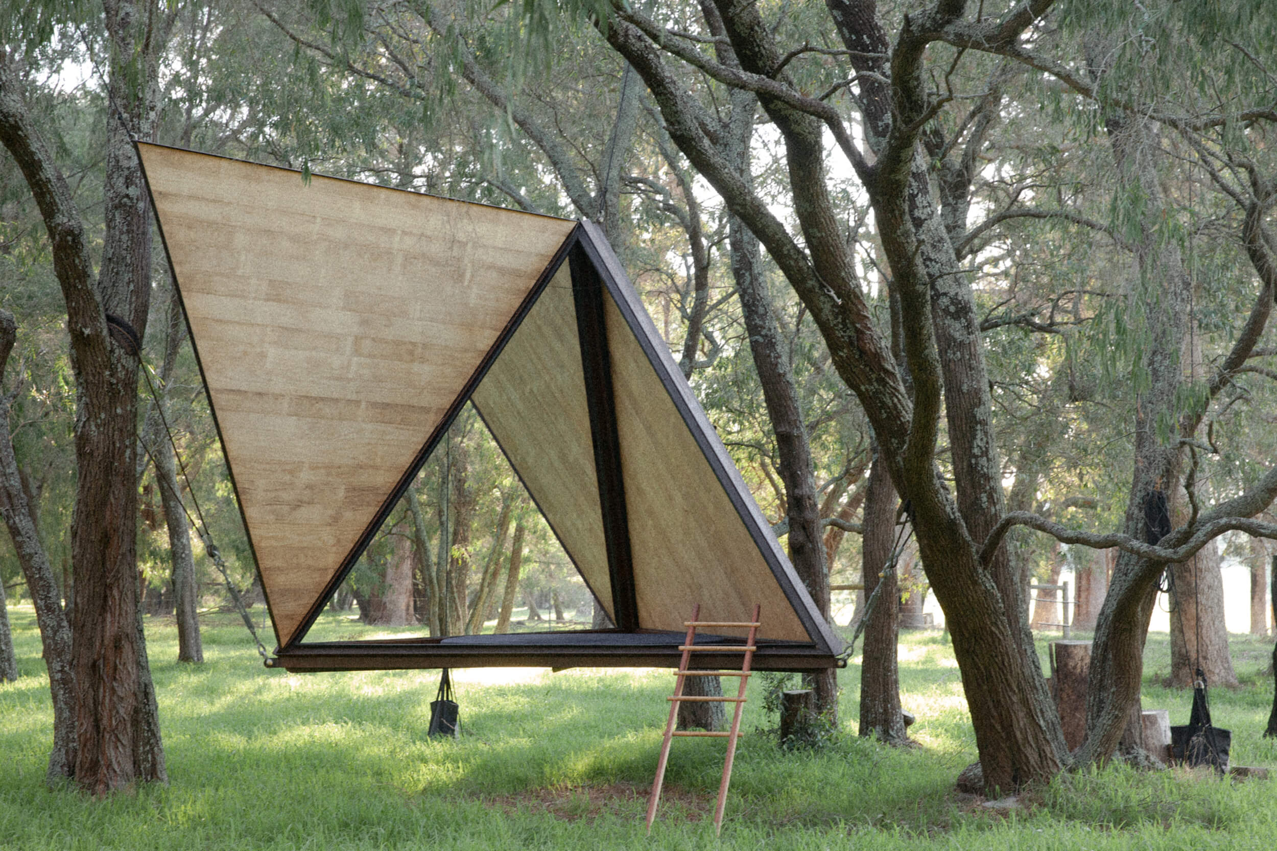 Tetrahedron Tree House | The Farm