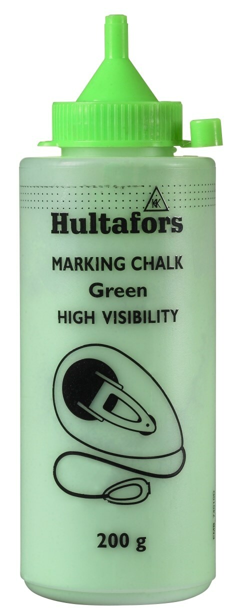 Hultafors Chalk Line Chalk high-vis green