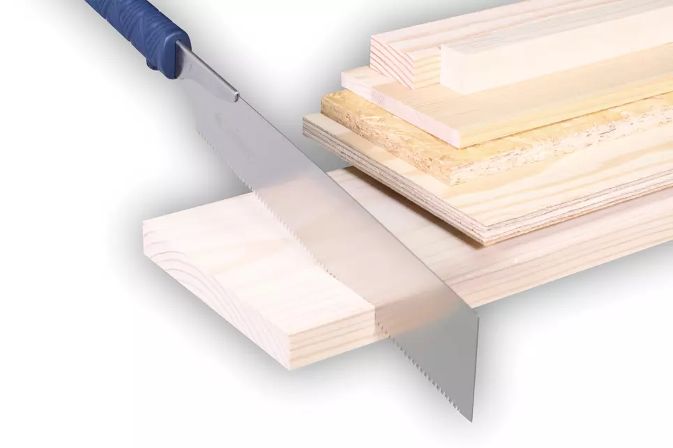 Blue Paper Steel HIGO Knife (120mm) - Brass Handle