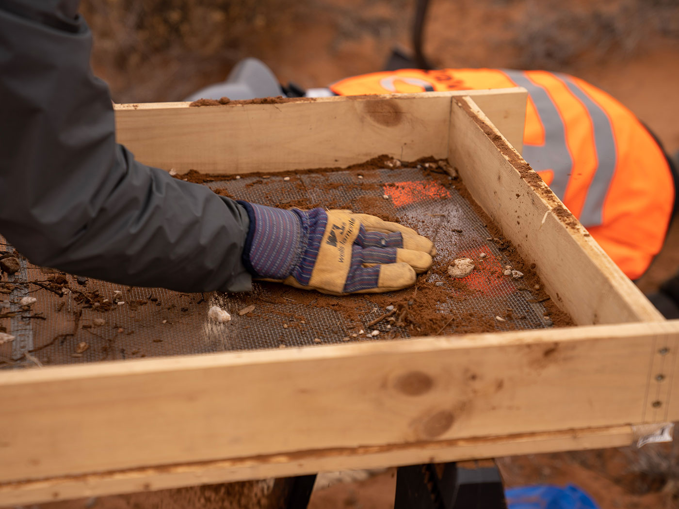 Shovel Test Excavation in The Permian Basin