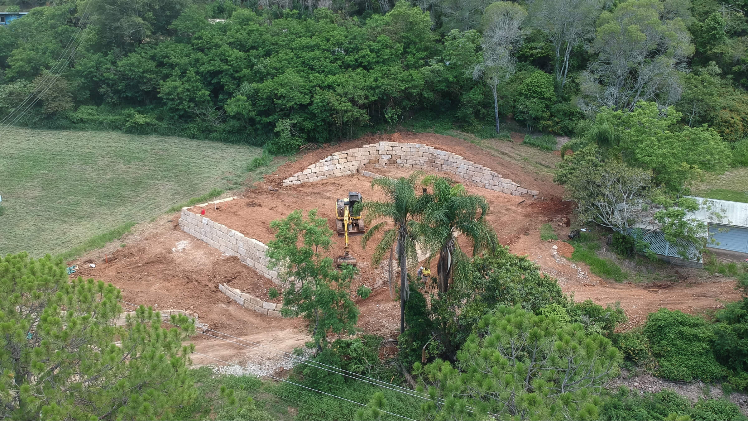 Toowoomba Sandstone Retaining Walls | Boulder Rock walls
