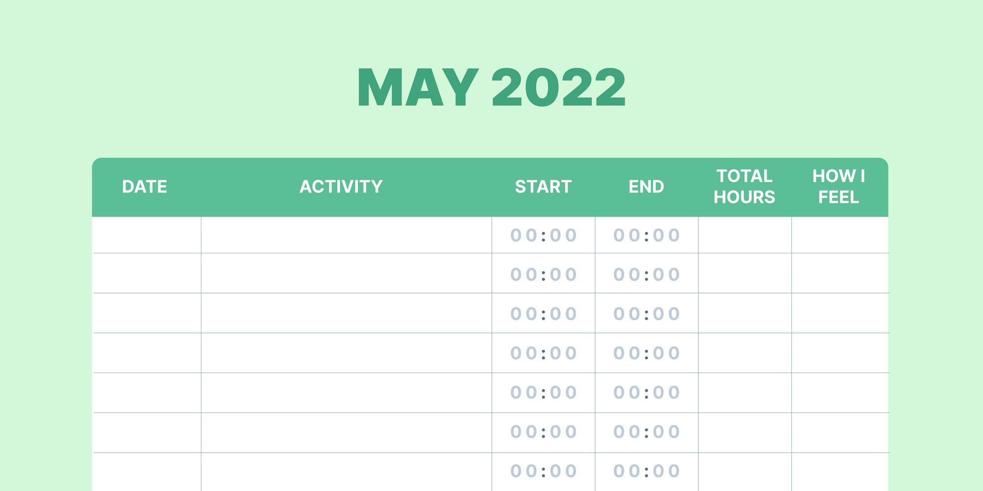 How to Use an Activity Log + Template | Clockwise