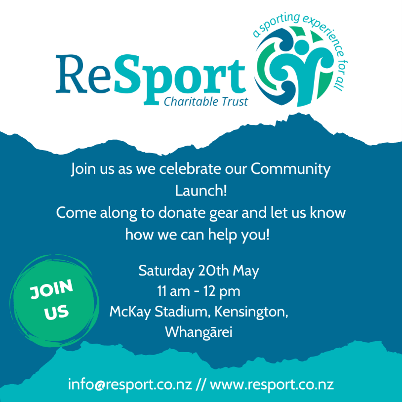 ReSport Charitable Trust Official Launch 19th and 20th May 2023 ...