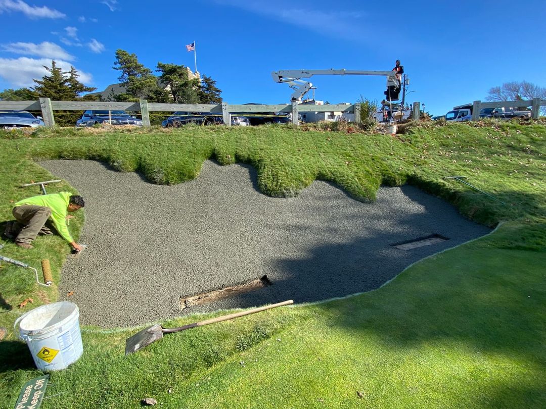 CapillaryFlow | Bunker liners for golf courses