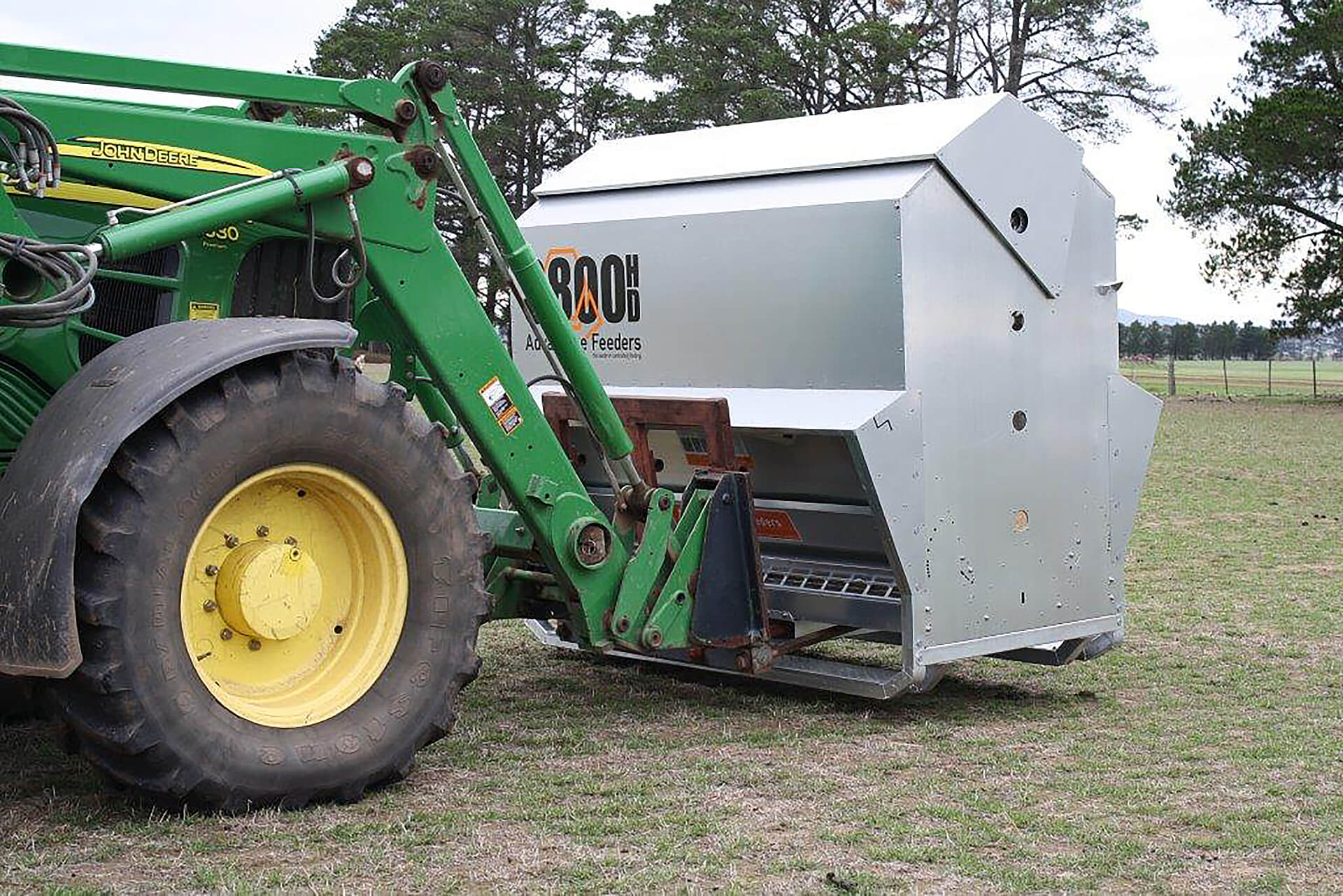 Australian Made Advantage Feeders supplied by GE Silos