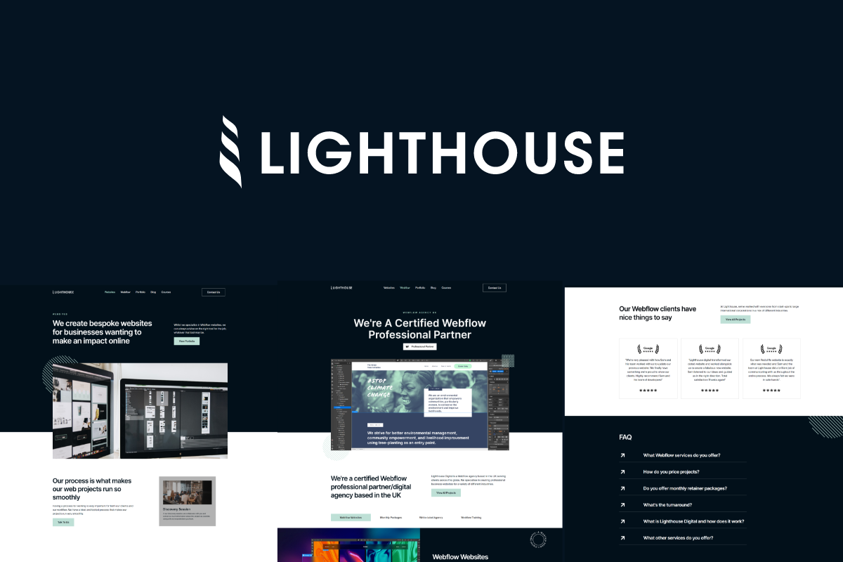 Lighthouse Digital | A Webflow Specialist Agency