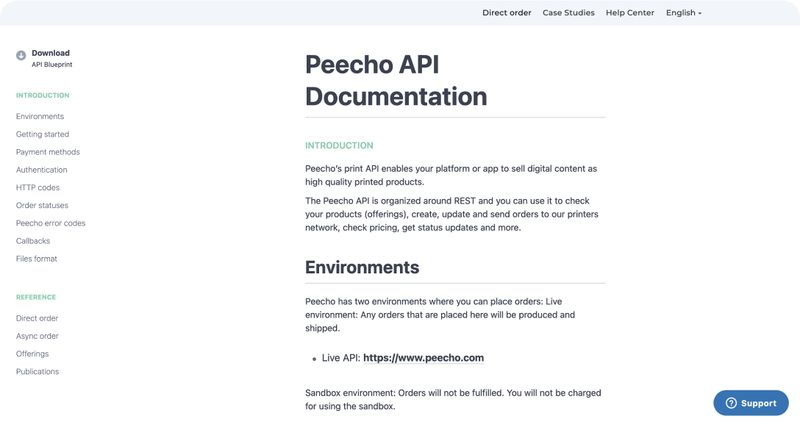 Peecho Printing API: Gateway to Global Print