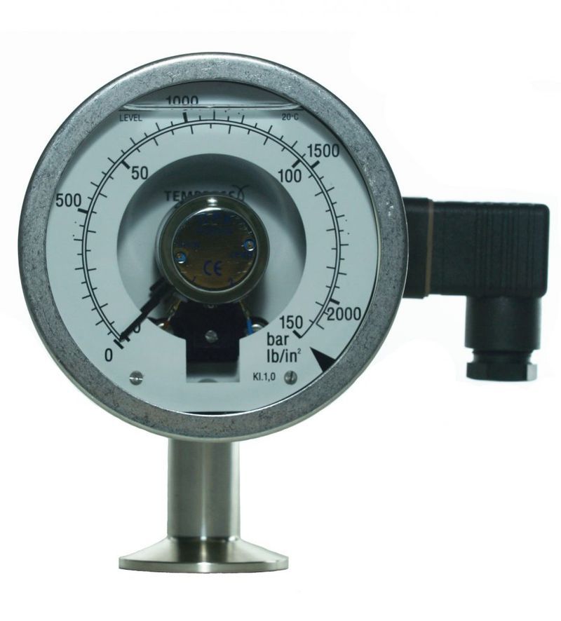 Pressure Gauge with Signal Output DN100