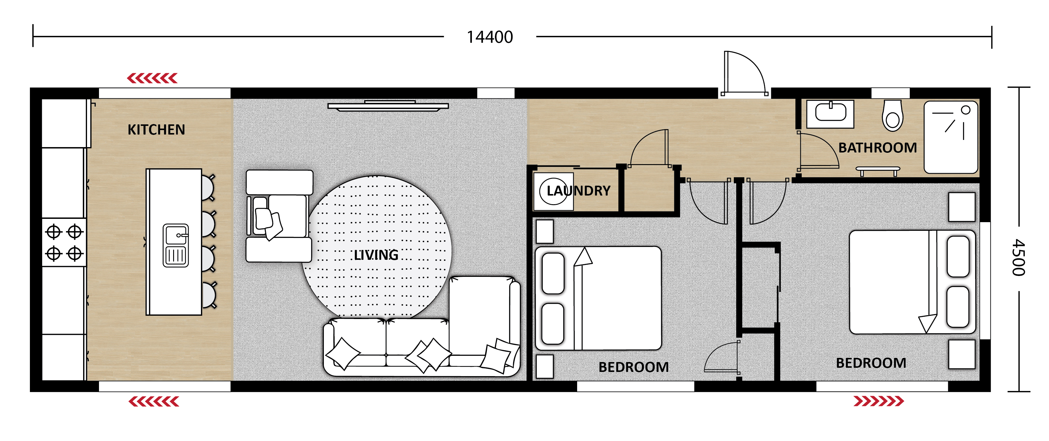 Transportable Homes, Cabins, Modular Pods New Zealand Wide - Modern ...