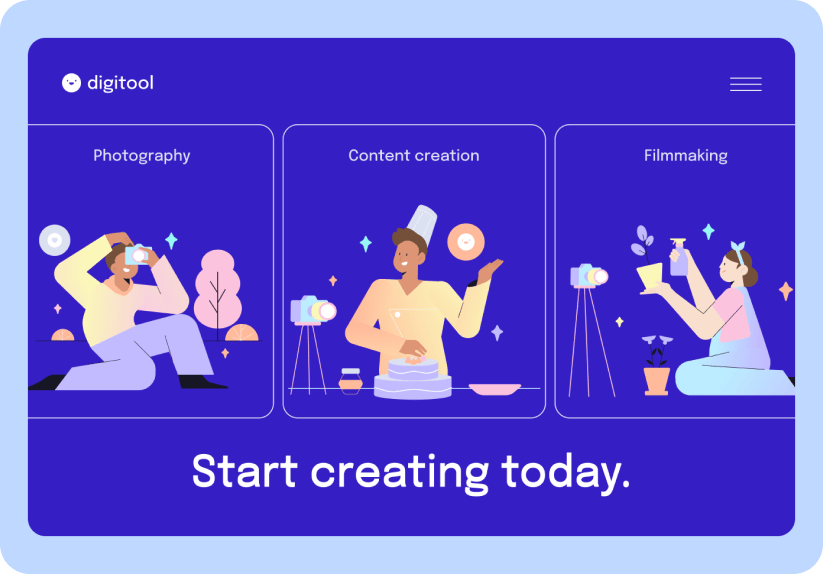 Influencers & Content Creators Illustrations | DrawKit