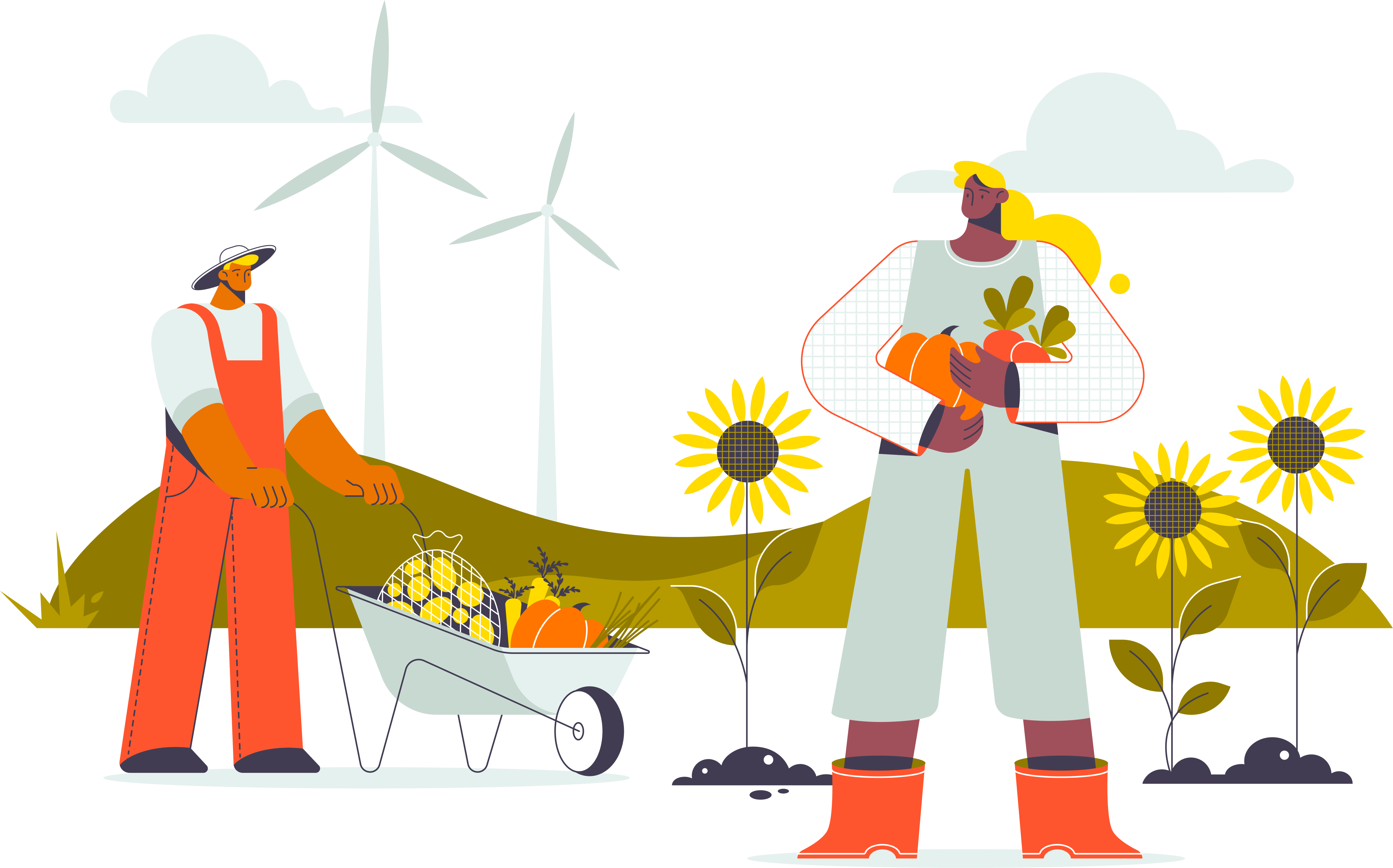 Ecology & Environment Illustrations | DrawKit