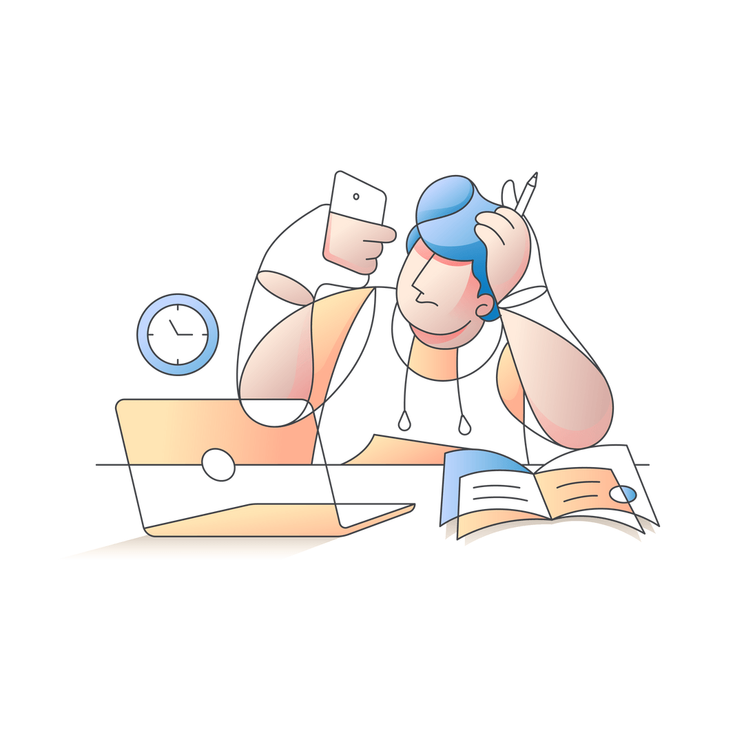 Education & e-Learning Illustrations | DrawKit