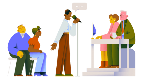 Government & Leaders Illustrations | DrawKit