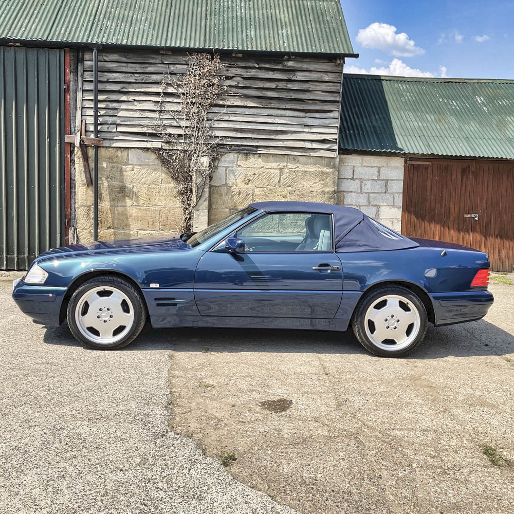 RARE AMG WHEELS Installed On A R129 SL500!