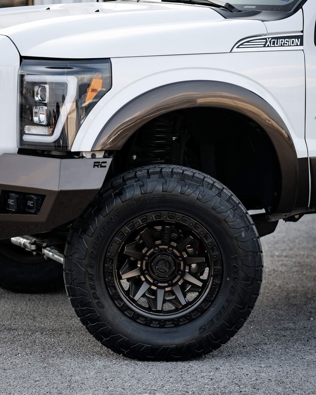 Ford Excursion Coil Spring Conversion