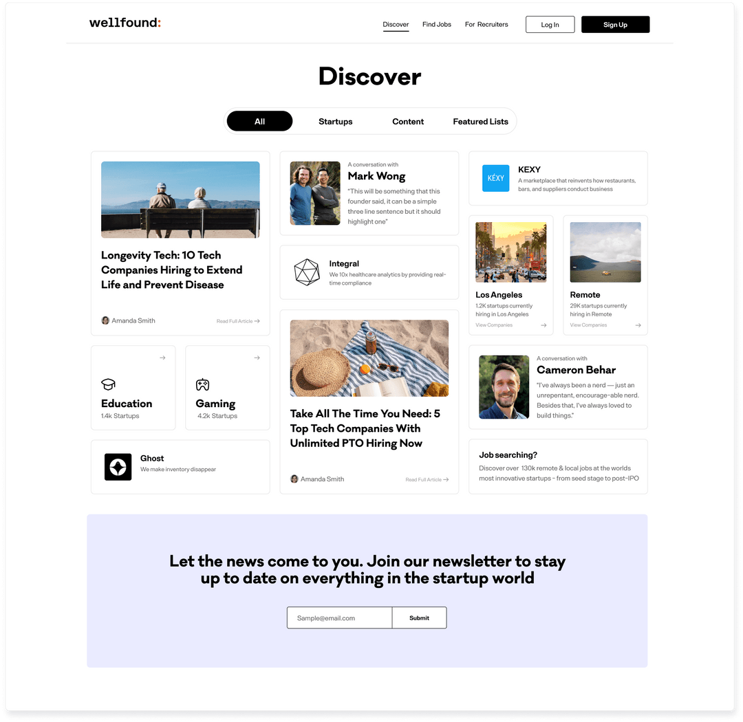 Find What's Next | Wellfound (formerly AngelList Talent)