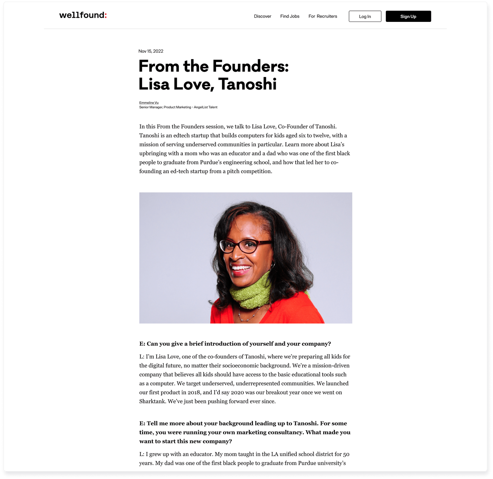 Find What's Next | Wellfound (formerly AngelList Talent)