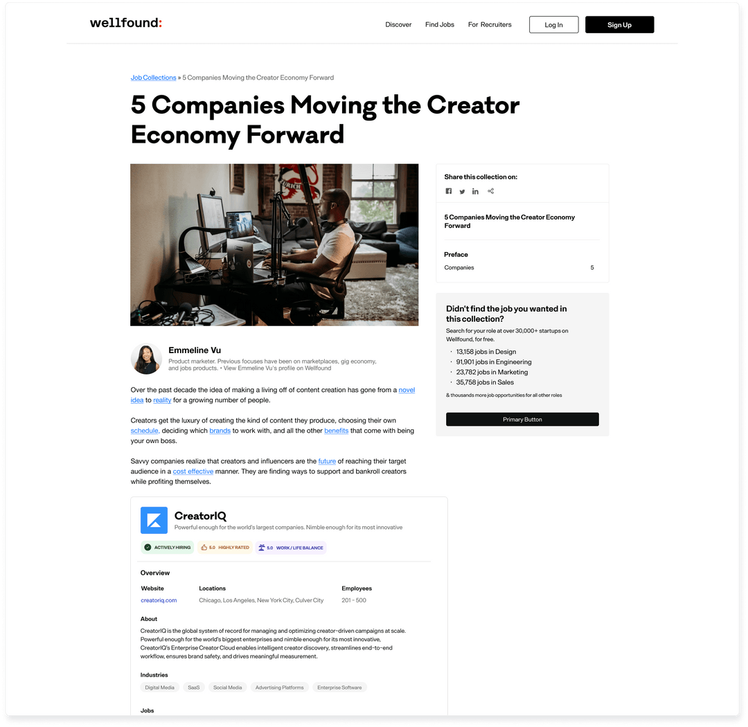 Find What's Next | Wellfound (formerly AngelList Talent)