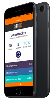 Reviews of three book scouting apps