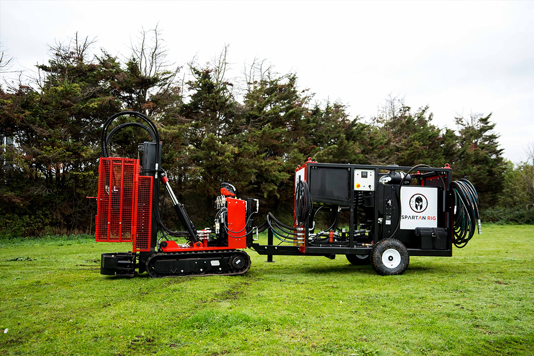 Spartan Rig Engine | Spartan Mini Piling Rig | Mini Piling Rig Sales ...